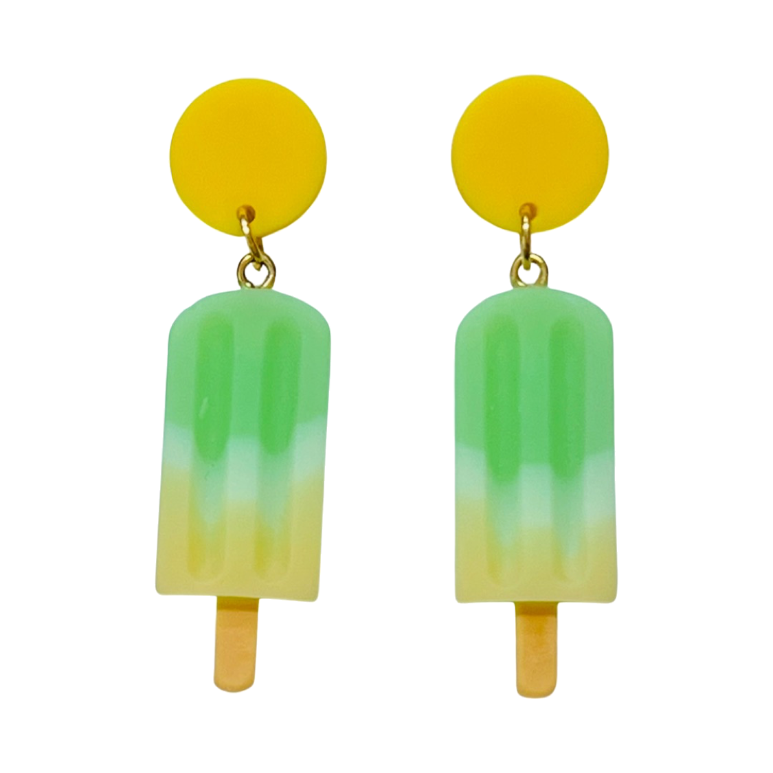 Holst Lee Small Popsicle Lime Earrings