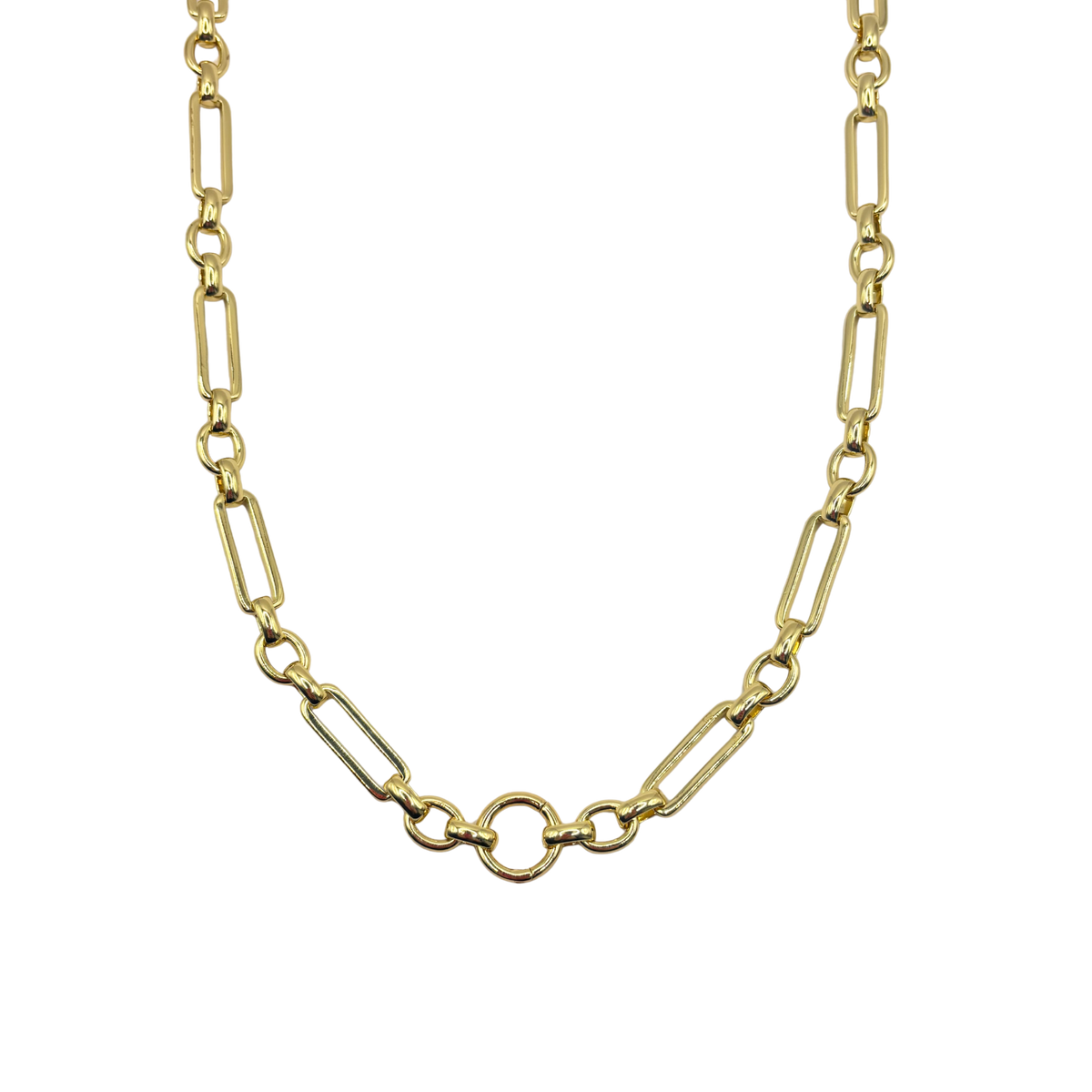 Chunky Link Chain Charm Necklace – HOLST + LEE